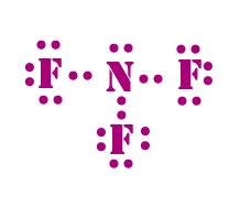 Lewis structure of NF3:Biochemhelp