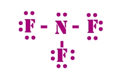 Lewis structure of NF3:Biochemhelp